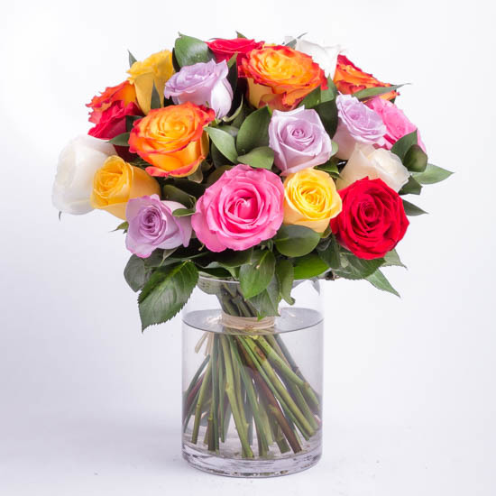 Order mixed colored roses online | Send roses to Lebanon | Delivery